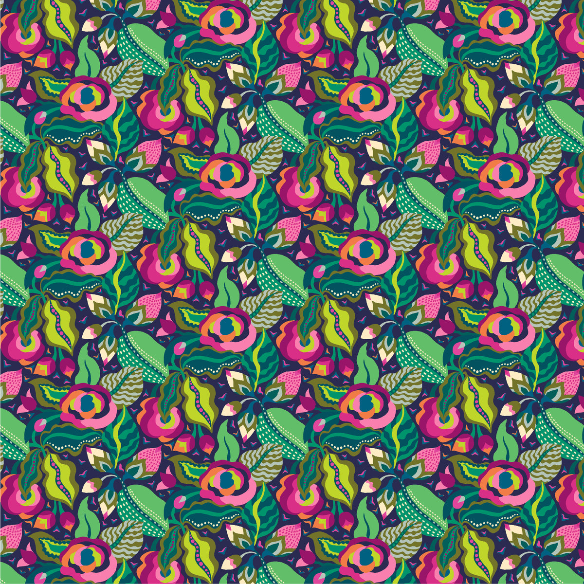 Sally Kelly Botanica - Camellia in indigo — The Next Stitch