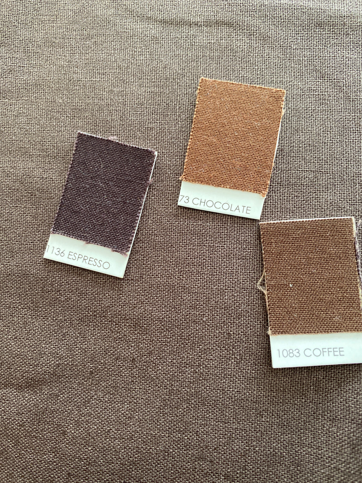 Purity Cotton/Linen in Truffle — The Next Stitch