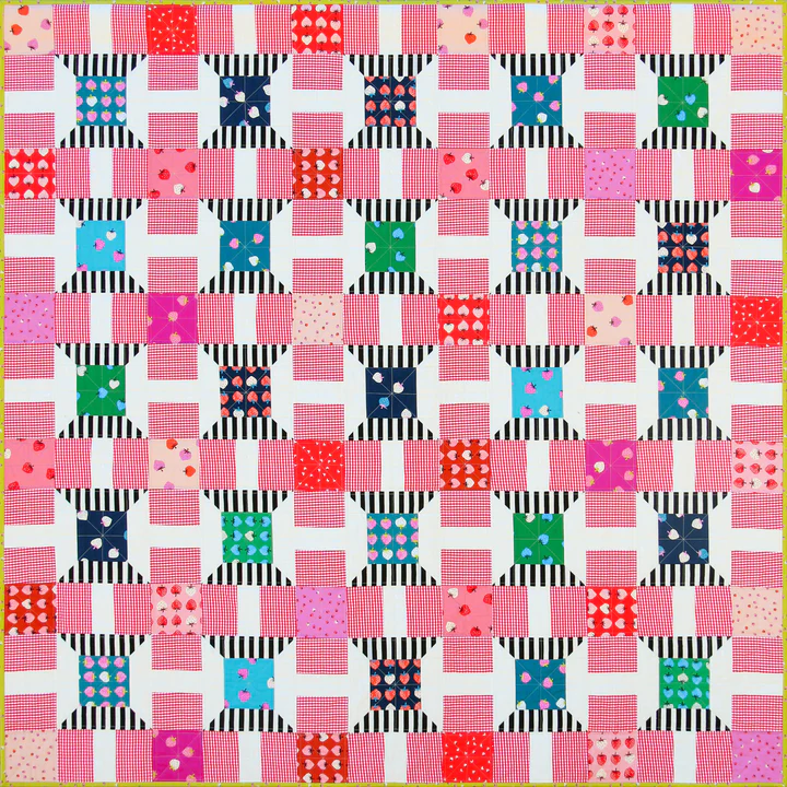 Emma Jean Janson - Strawberry Spools quilt pattern — The Next Stitch