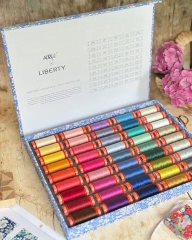 Aurifil x Liberty Thread Collection — The Next Stitch