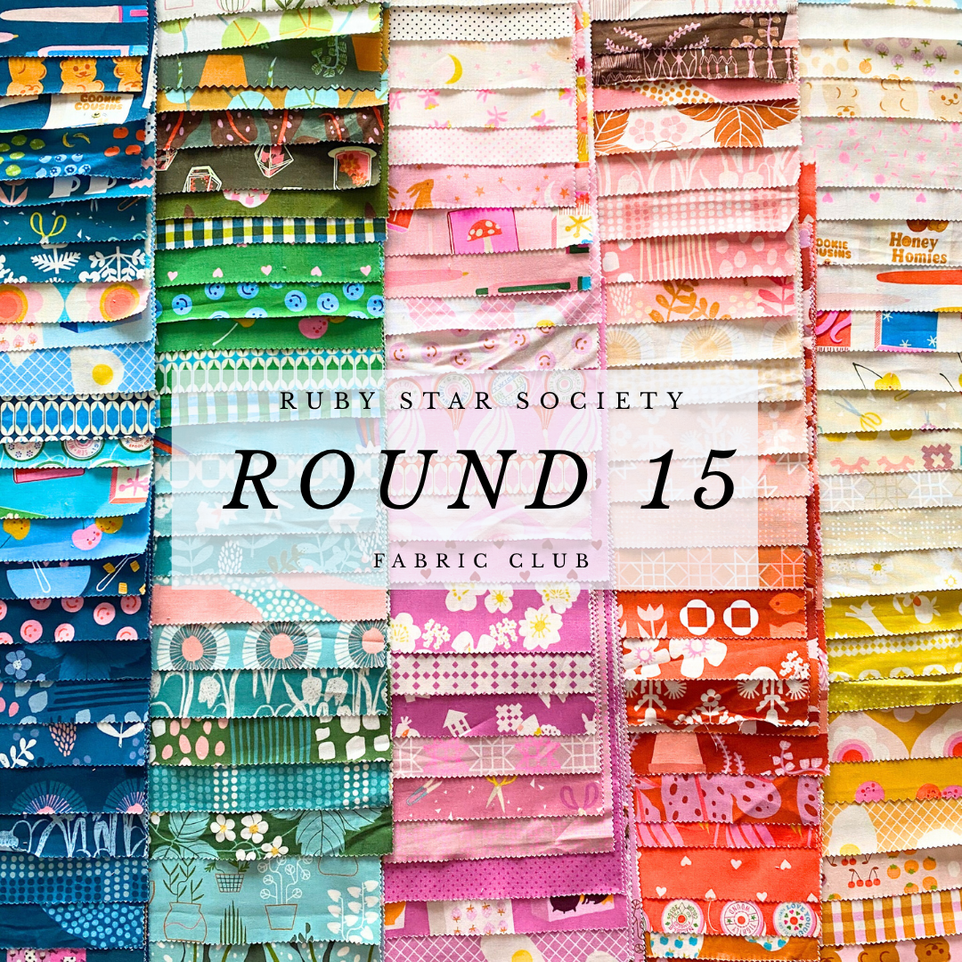 Ruby Star Society Fabric Club - Round 15 — The Next Stitch