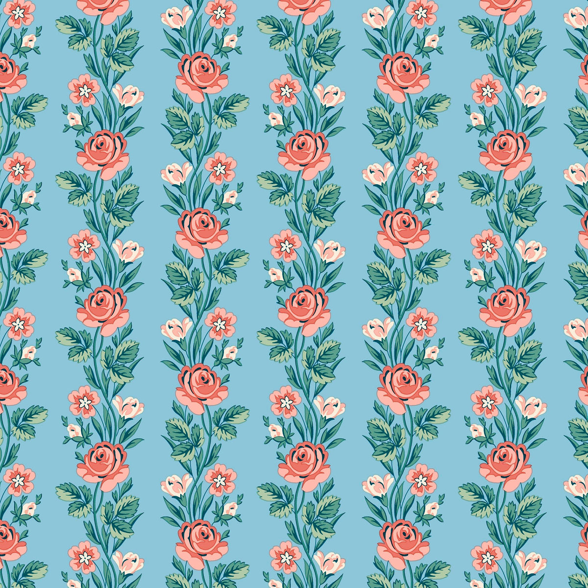 Liberty Palace Gardens Regal Stripe C — The Next Stitch