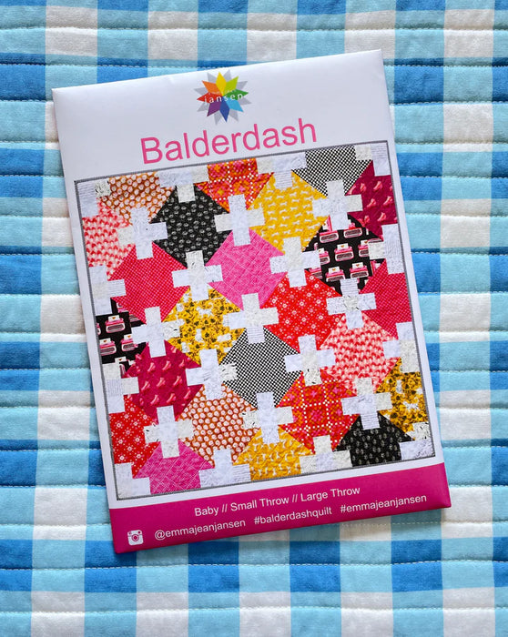 Emma Jean Janson - Balderdash quilt pattern — The Next Stitch